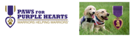 Support for Our Veterans: Paws for Purple Hearts – The Coalition for ...